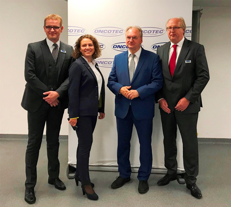 Besuch des Ministerpräsidenten bei Oncotec - ONCOTEC Pharma Produktion GmbH